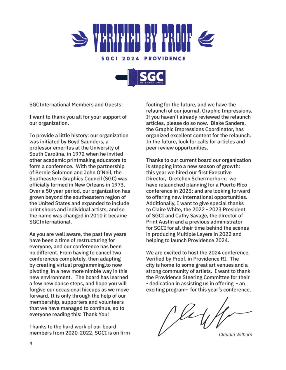 Providence-Full Schedule | SGC International